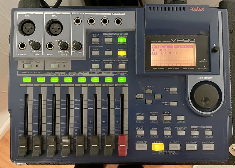Fostex VF80 Digital Recorder 8 Multi-Track | Reverb