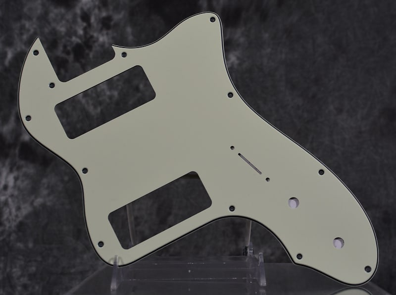 Thinline Deluxe Shape Pickguard for P90 Routes Vintage Green | Reverb