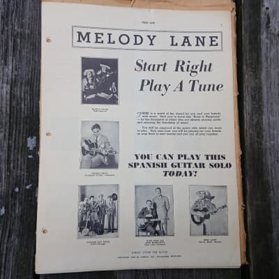 Gibson Guitar Practice Book 1940 | Reverb