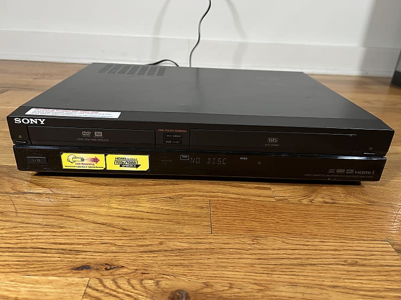 Sony RDR-VX525 DVD Recorder VCR VHS HDMI Combo Player 1080P | Reverb