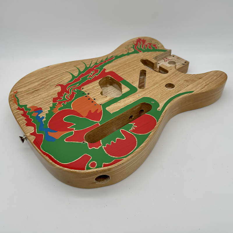 Fender Jimmy Page Dragon Telecaster 2-Piece ASH Body Mint | Reverb