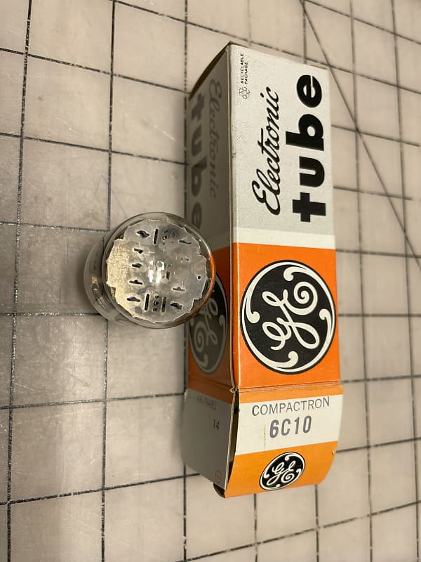 NOS GE 6C10 Compactron tube | Reverb