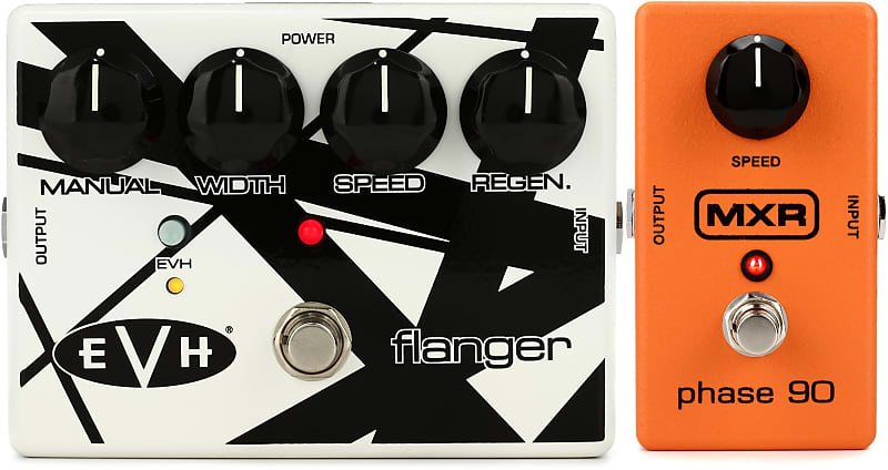 MXR EVH117 Eddie Van Halen Flanger Pedal Bundle with MXR M101 | Reverb