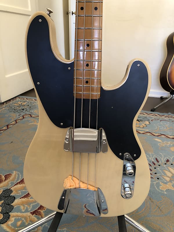 Partscaster Precision Bass 2021 - Blonde | Reverb