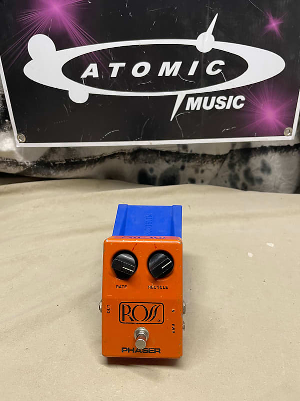Ross Phaser Phase Shifter phasor Pedal Vintage - Orange | Reverb