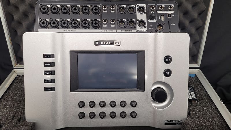 Line 6 StageScape M20d Digital Mixer W/Road case & USB WiFi | Reverb