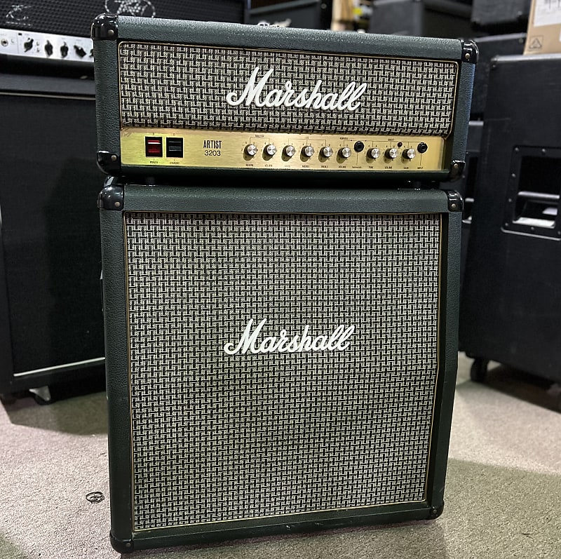 Marshall Artist 3203 Guitar Amplifier Head + Lead 2x12 212 | Reverb