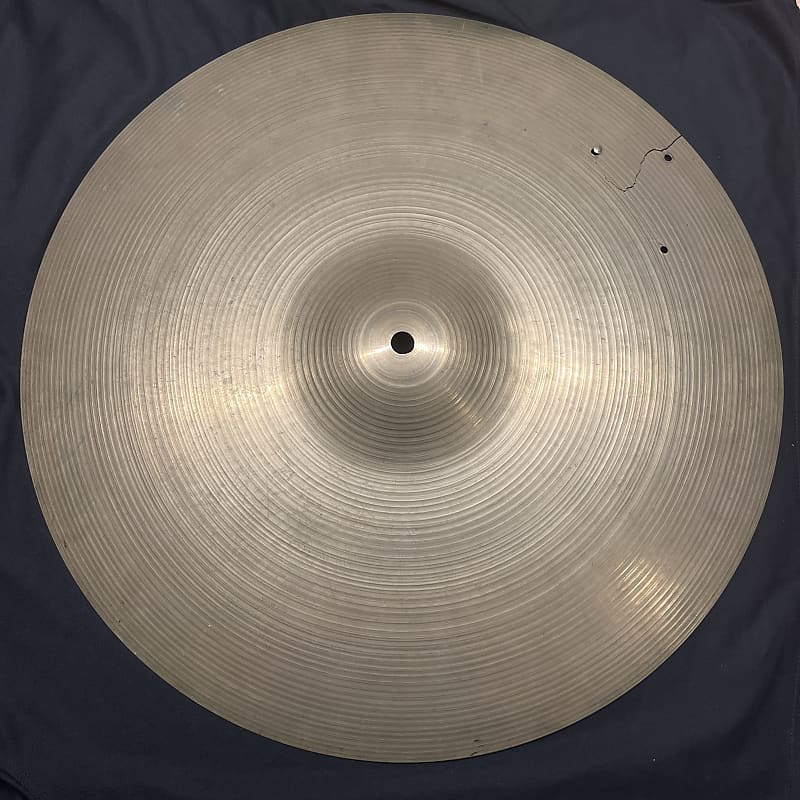 A. Zildjian 18” Crash Ride effect rivet cymbal 80s | Reverb