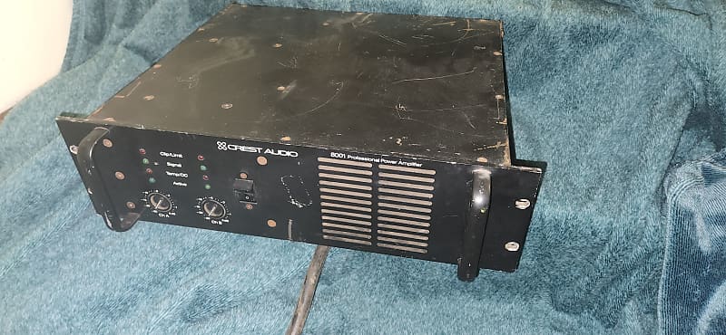 Crest 8001 Power Amplifier Amp | Reverb