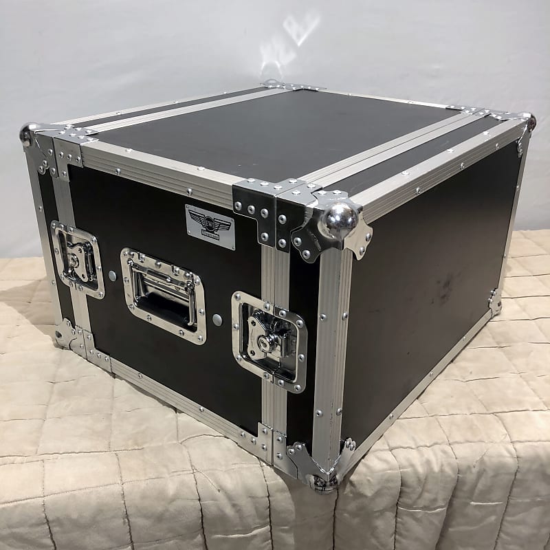 EWI ATA Shock Rack Case - (6U) - 14" Rack Depth - Front and | Reverb