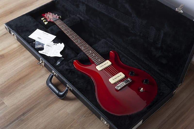 *VIDEO* PRS McCarty Soapbar 2000 Wine Red P90 | Reverb