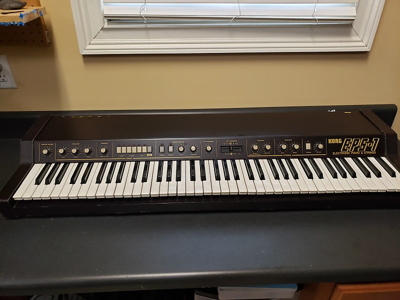 Vintage Korg EPS-1 Piano and Strings analog synthesizer | Reverb
