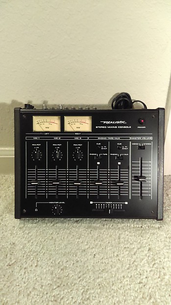 Realistic 32-1200C Stereo Mixing Console Vintage | Reverb