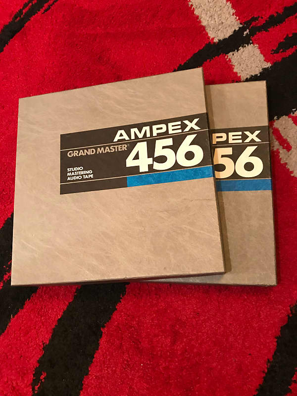 Ampex Ampex 456 GRAND MASTER STUDIO MASTERING 1/2" x 2500"" - | Reverb