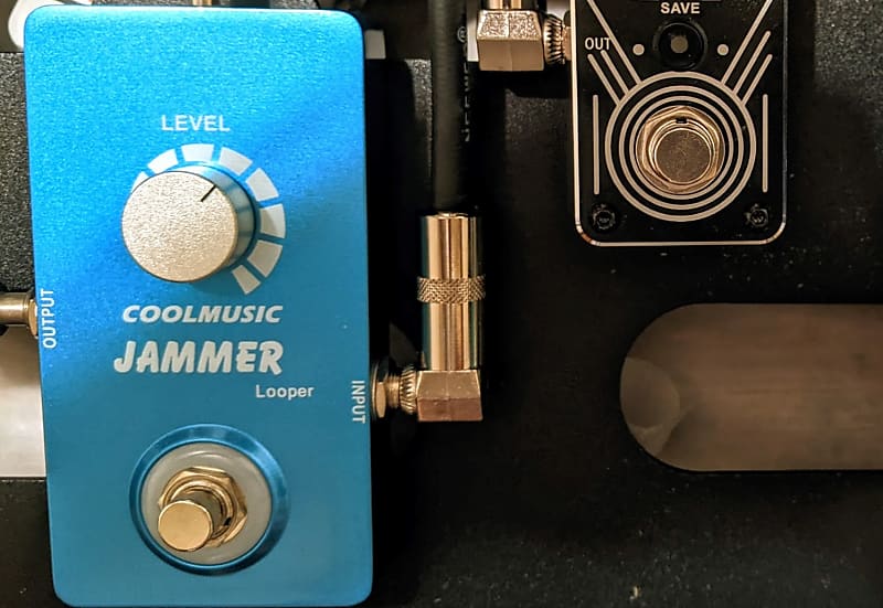 CoolMusic Jammer Looper Guitar Pedal 2021 - Metallic Blue | Reverb