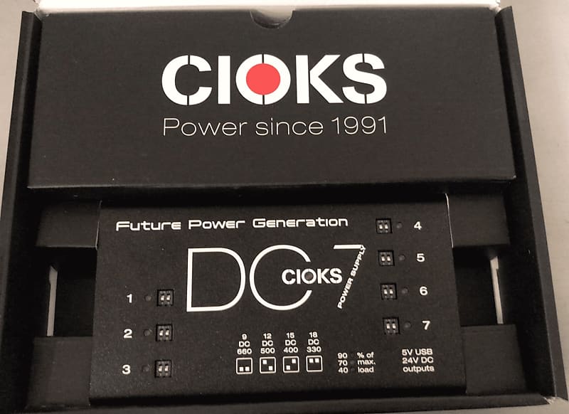 CIOKS DC7 - 7 Isolated DC Outlets Power Supply | Reverb