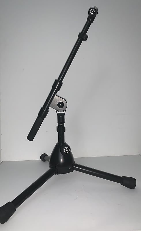 Kandm Extra Low Bass Drum Mic Stand Reverb