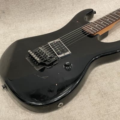1987 Kramer 100ST Black Electric Guitar Single Pickup | Reverb UK