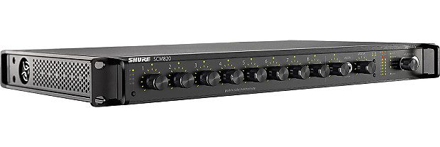 Shure SCM820 8-Channel Digital IntelliMix Automatic Mixer | Reverb