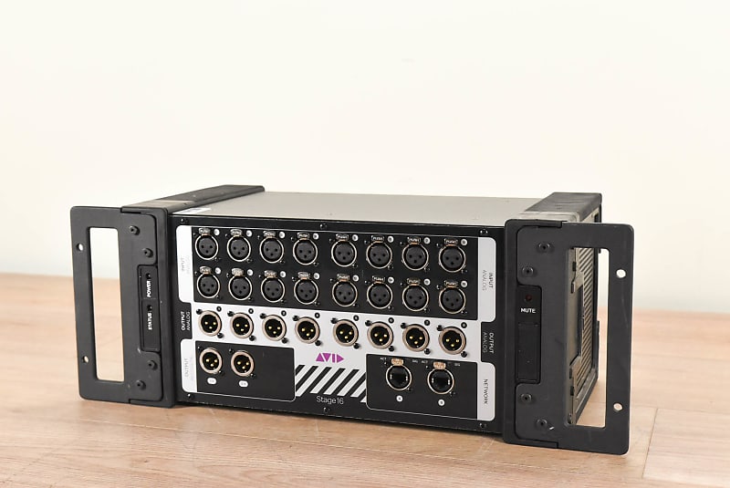 AVID Stage 16 Remote I/O for S3L Digital Mixing System | Reverb UK