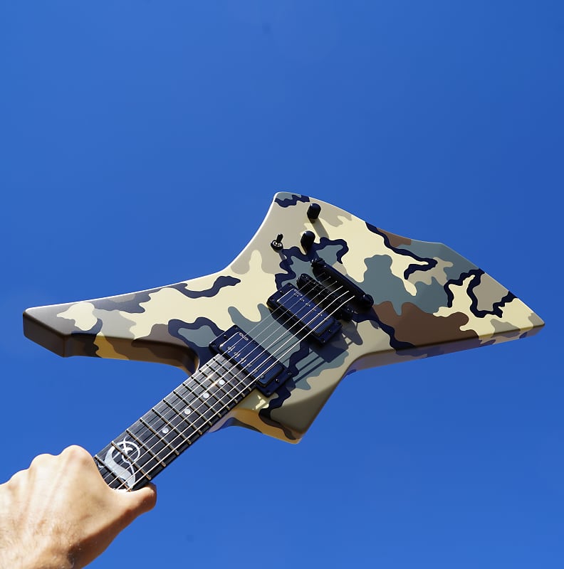 ESP Snakebyte James Hetfield - Kuiu Camo Satin 6-String | Reverb