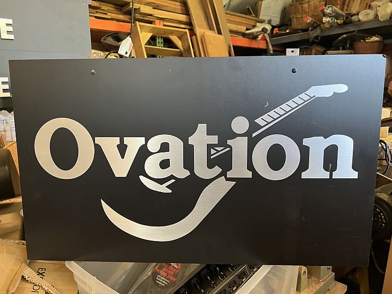 Ovation and Takamine Dealer signs | Reverb