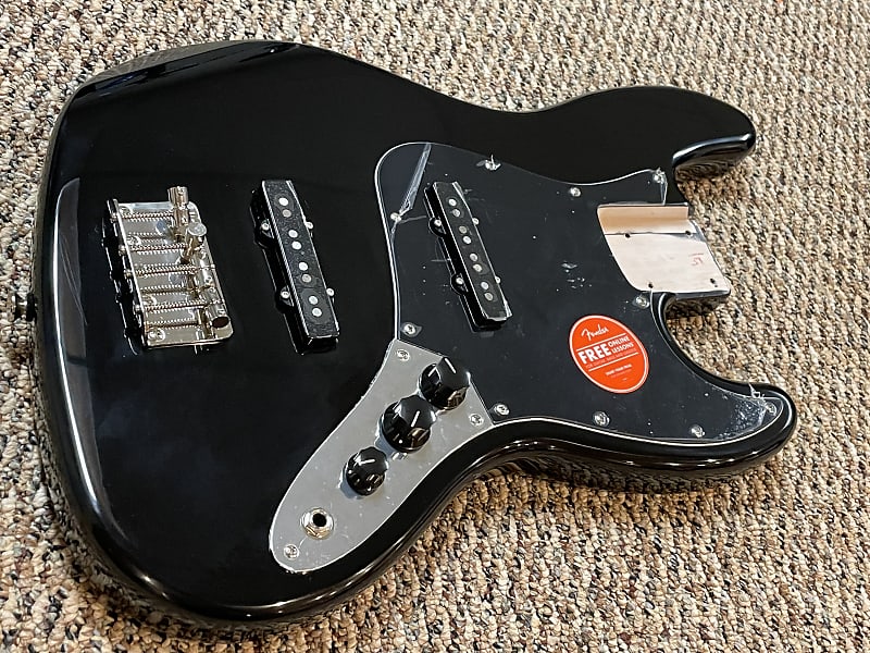 Loaded Squier 70s Classic Vibe Jazz Bass Body | Reverb