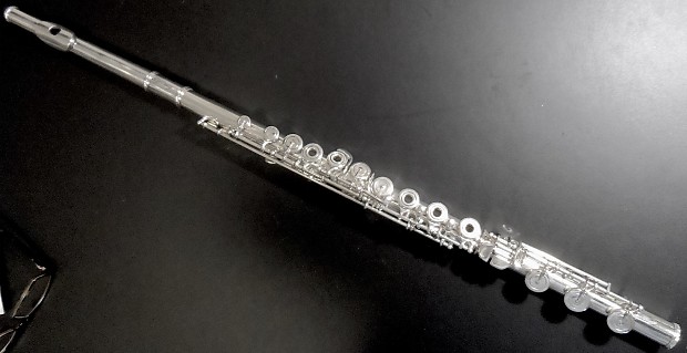 Tanaka 719RBE Sterling Silver Flute, Open-Hole, B-Foot with | Reverb