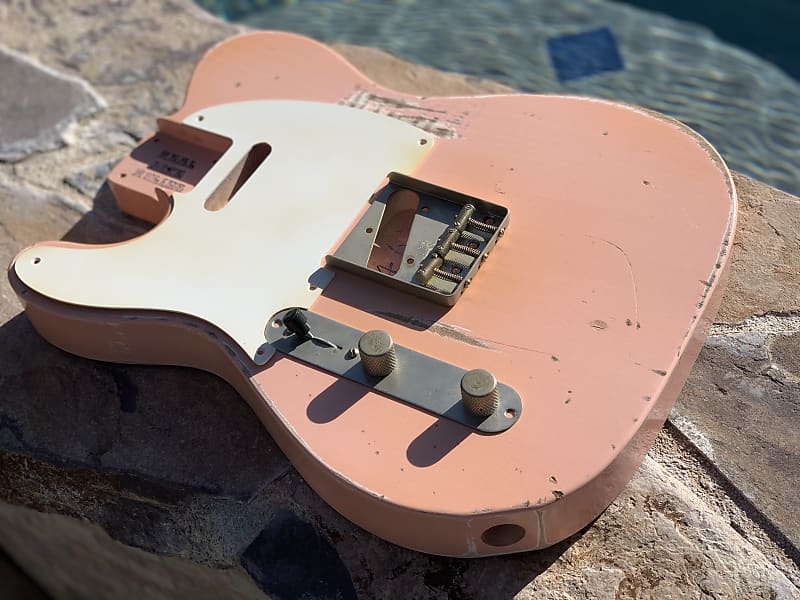 Real Life Relics Left Hand Tele Telecaster Body Aged Shell | Reverb UK