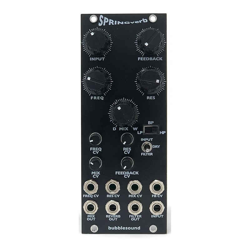 Bubblesound Springverb Eurorack Reverb Module | Reverb