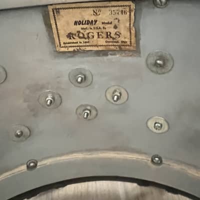 Rogers Holiday Drum Set w/ 12x22” Bass Drum | Reverb