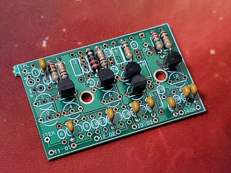 devi ever : fx -Stone bass fuzz PCB (populated) | Reverb