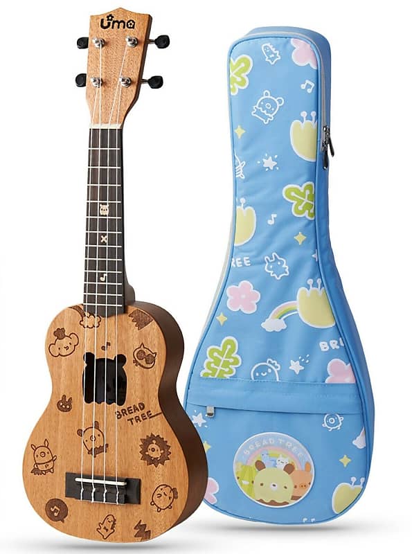 Uma Classic Series Bread Tree Soprano Ukulele with 20mm | Reverb