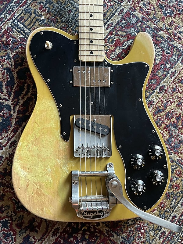 Fender Classic Series '72 Telecaster Custom 2001 - Blonde | Reverb