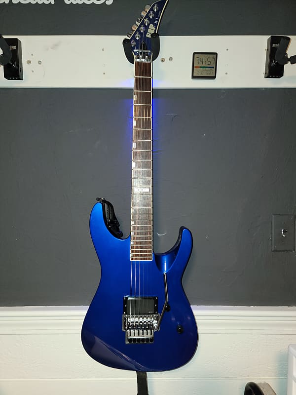 ESP M1 CUSTOM 1987 Candy Blue | Reverb