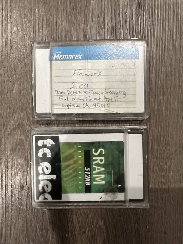 T.C. Electronics Fireworx 2.00 OS Upgrade SRAM Card + 512K | Reverb