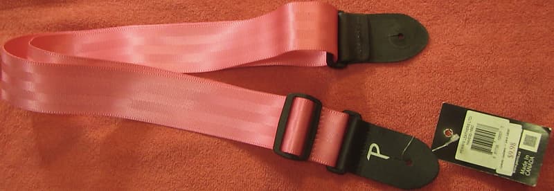 Perris leathers ltd Bright Pink guitar strap 2020's - Pink | Reverb