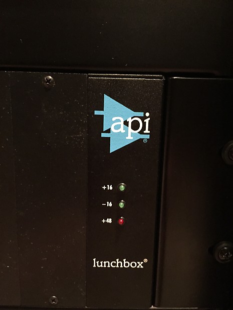 API Lunchbox 500 8-b (w/ Installed Rack Ears & Blank Pannels) | Reverb