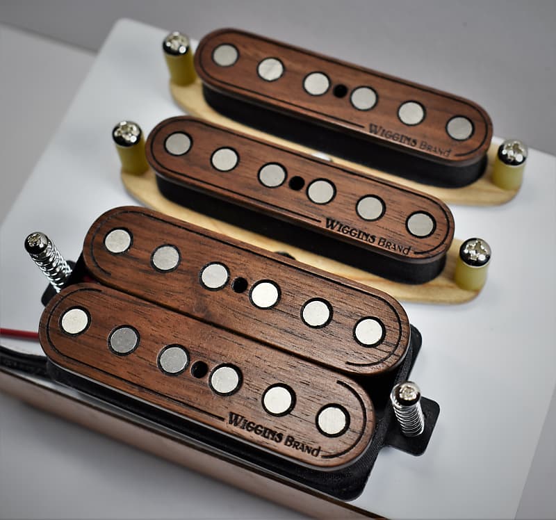 Wiggins Brand Stratocaster HSS pickup set, Made to order. | Reverb