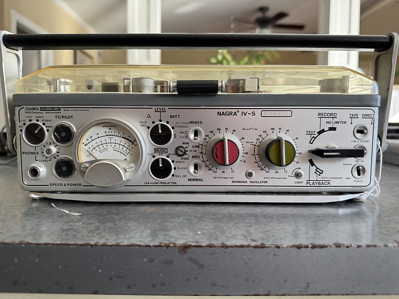 Nagra IV-S (IV-STC) Stereo Reel to Reel recorder | Serviced / | Reverb