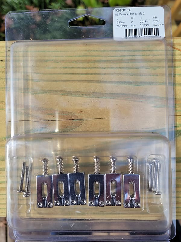 Graph Tech PG-8000-0C 2-1/16" String Saver Classics Strat & | Reverb