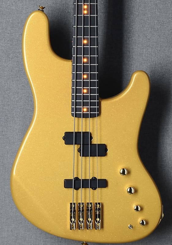 Status T Bass 2022 - Custom Gold Lacquer | Reverb UK