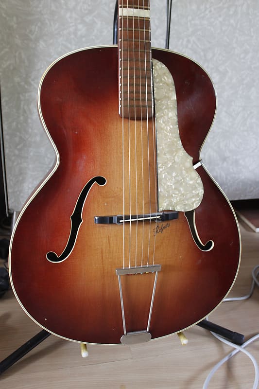 Höfner 455- 1955 Sunburst | Reverb UK