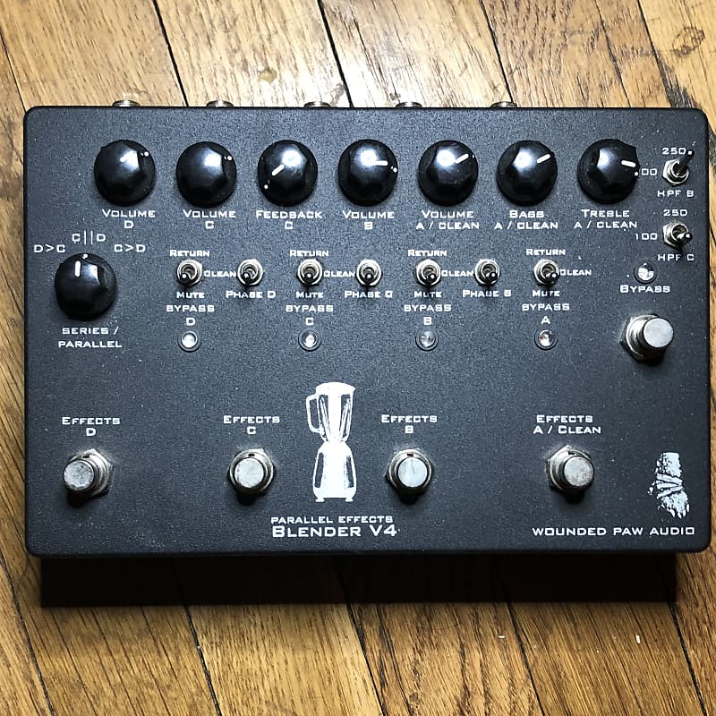 Wounded Paw Blender V4 2020 Black | Reverb