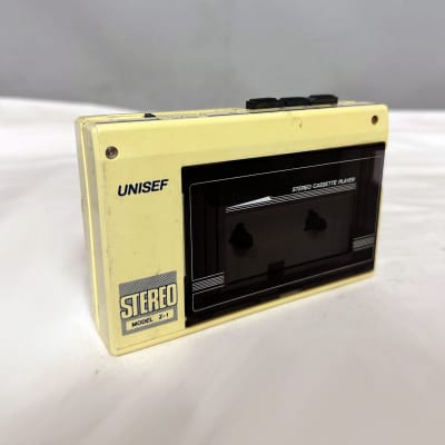 UNISEF Z-1 Vintage Working Portable Cassette Tape | Reverb Deutschland