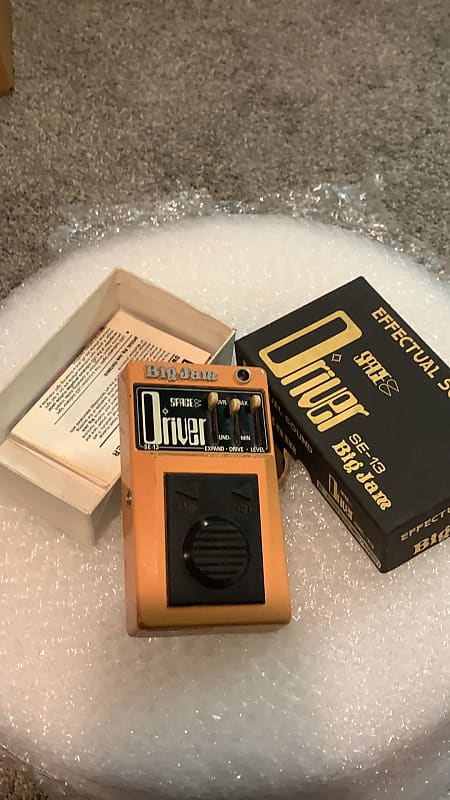 Multivox Big Jam SE-13 Space Driver NEW IN BOX 70s Orange | Reverb
