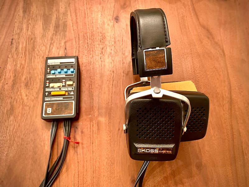Vintage Koss Phase 2+2 Quadrafone & Programmer Headphones | Reverb