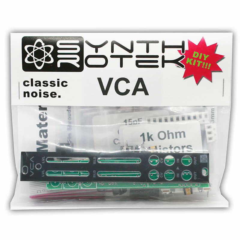 Synthrotek VCA Kit - Dual Voltage Controlled Amplifier | Reverb