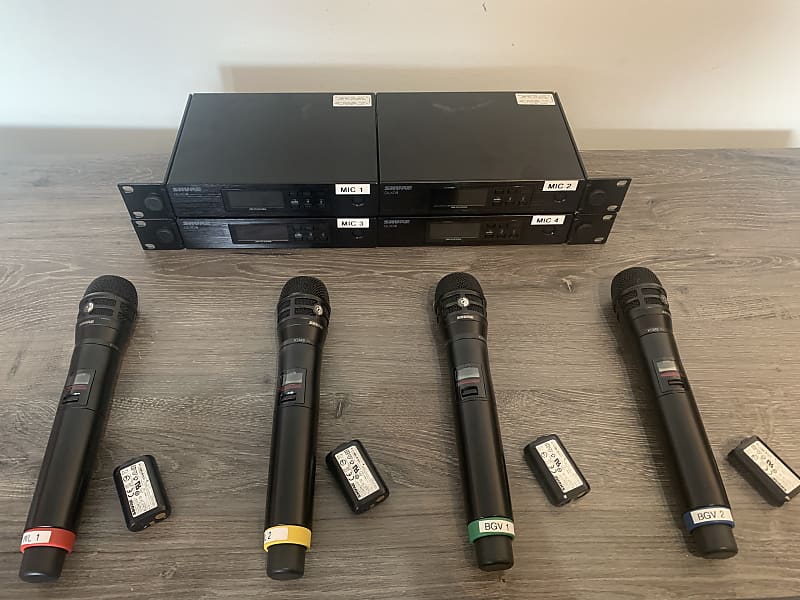 Shure QLXD4 + QLXD2/KSM8 Capsule + SB900A Battery | Reverb