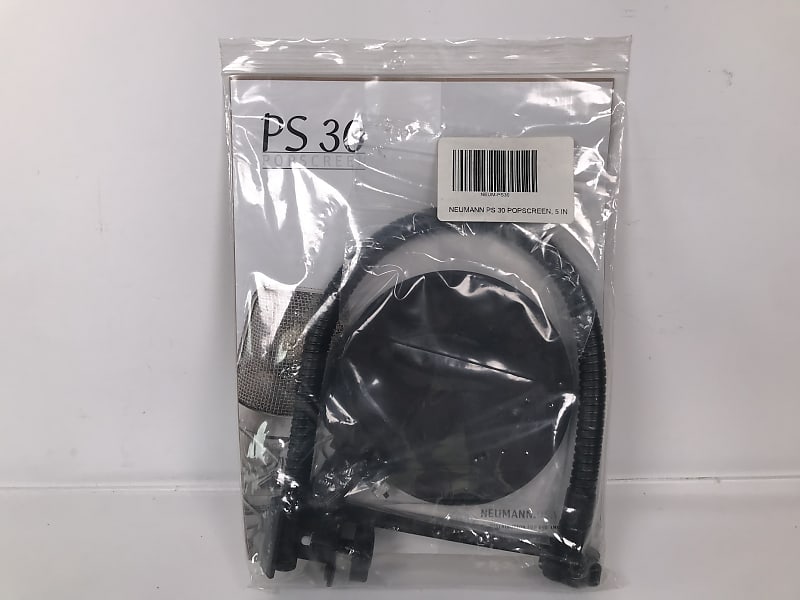 Neumann PS30 6" Pop Filter with Stand Clamp Gooseneck | Reverb
